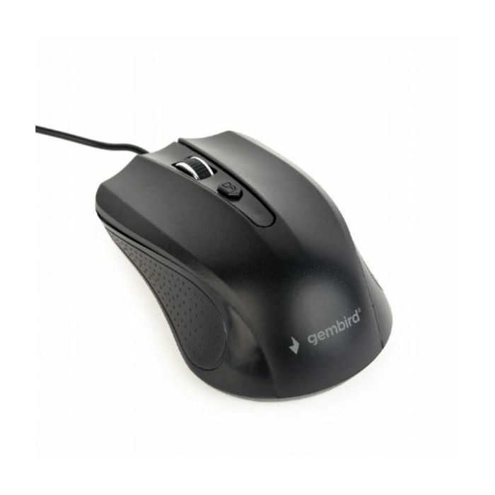 GEM-MUS-4B-01L - Gembird Wired optical mouse, USB, black, 1.8m cable