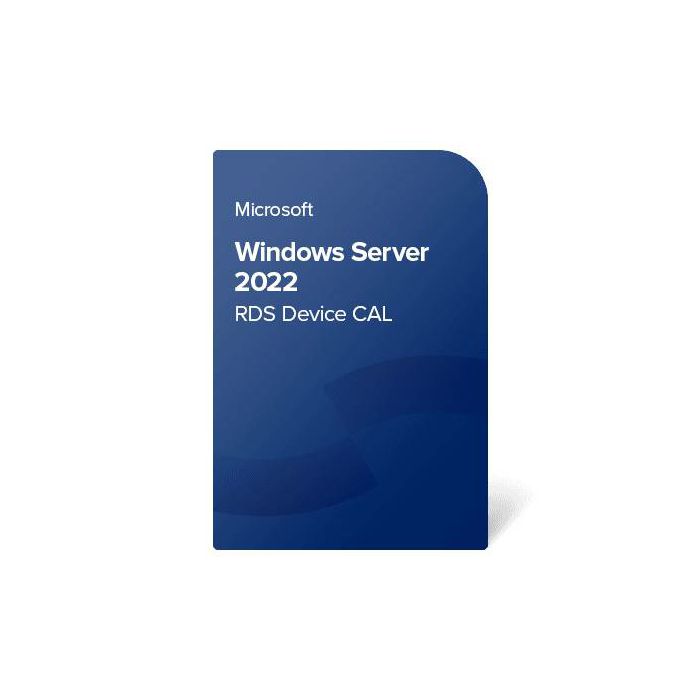 SW-WS-2022-RDS-DEV-CAL - Windows Server 2022 RDS Device CAL digital ... SW-WS-2022-RDS-DEV-CAL - Windows Server 2022 RDS Device CAL digital ...